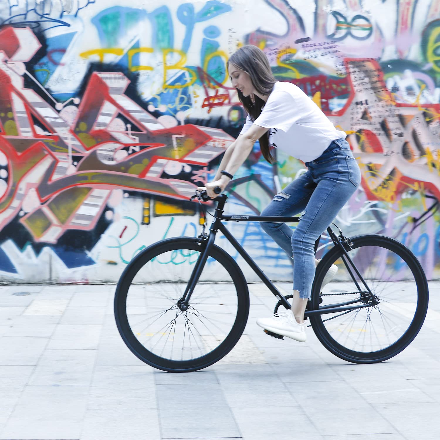 Mua AVASTA Single-Speed Fixed Gear Urban Commuter Bike for Women and ...