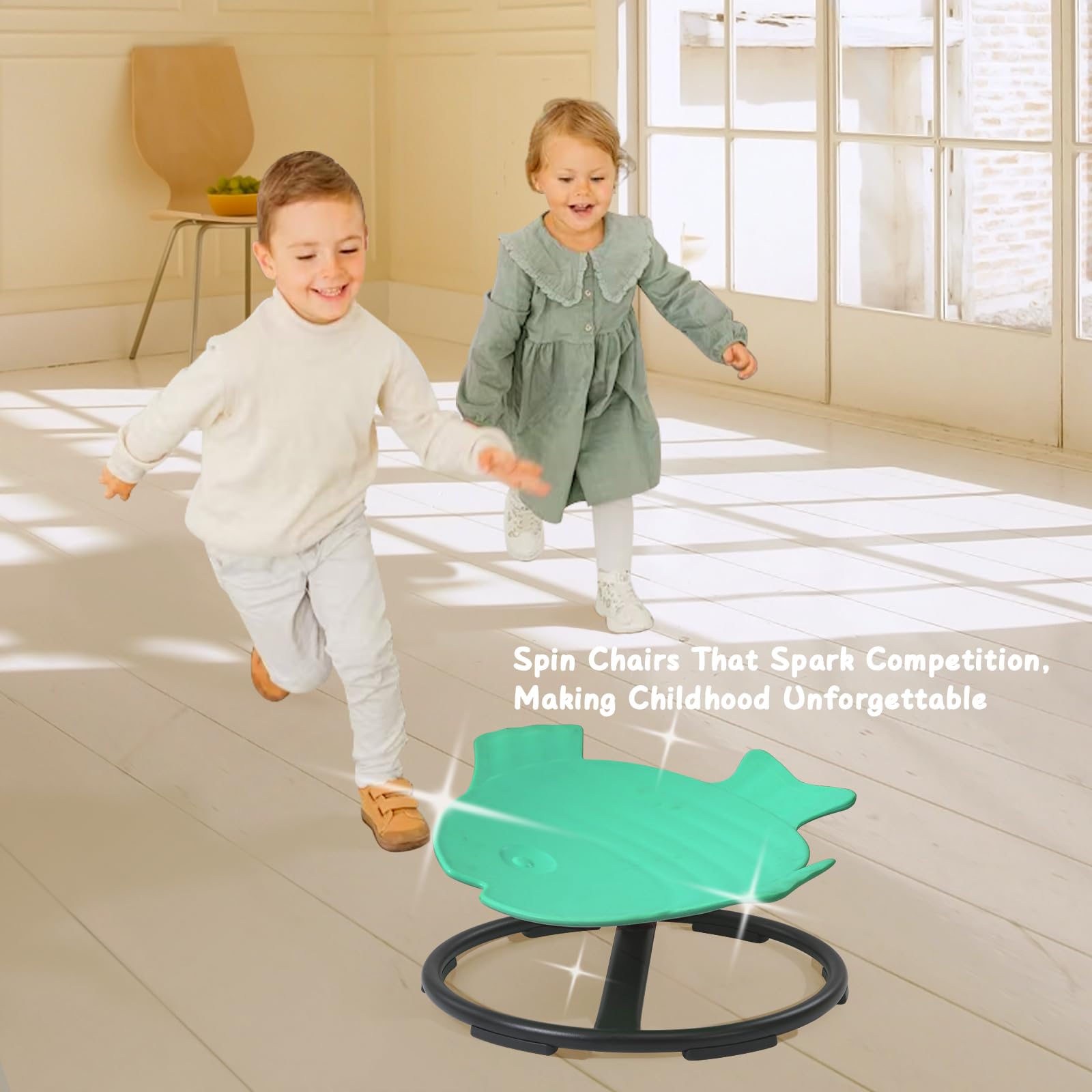 Mua Sit and Spin Spinning Activity Toy for Toddlers with Arm Rest and ...