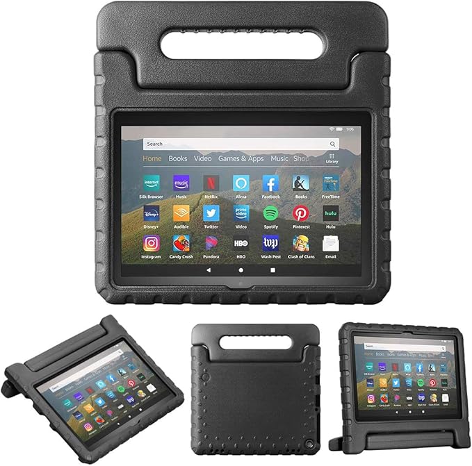Feitenn Fire HD 8 Tablet Case with Handle (10th Gen, 2020 Release, Fire ...