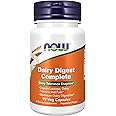 Amazon.com: NOW Supplements, Dairy Digest Complete, Digests Lactose ...