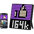 Amazon.com: Divoom Pixoo 16 - Pixel Art Digital Clock with APP Control & WiFi Connects, 16x16 ...