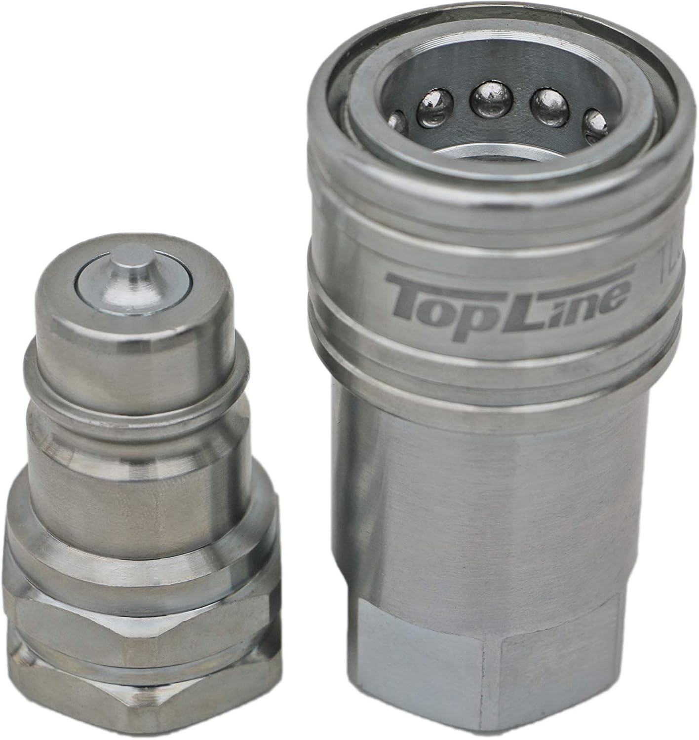 Amazon.com: TL33 3/8" SAE Thread Hydraulic Quick Connect Coupler Set 1/ ...