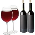 Amazon.com | Extra Large Wine Glasses (2 Pack) - 33.5 oz per Giant ...