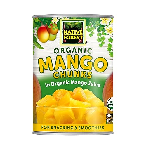 Native Forest Organic Mango Chunks - Mango Canned, Mangoes, Mangos ...