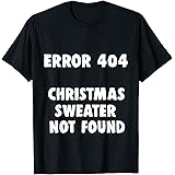 Amazon.com: Funny Christmas Tech Support Shirt Computer Programmer Gift ...