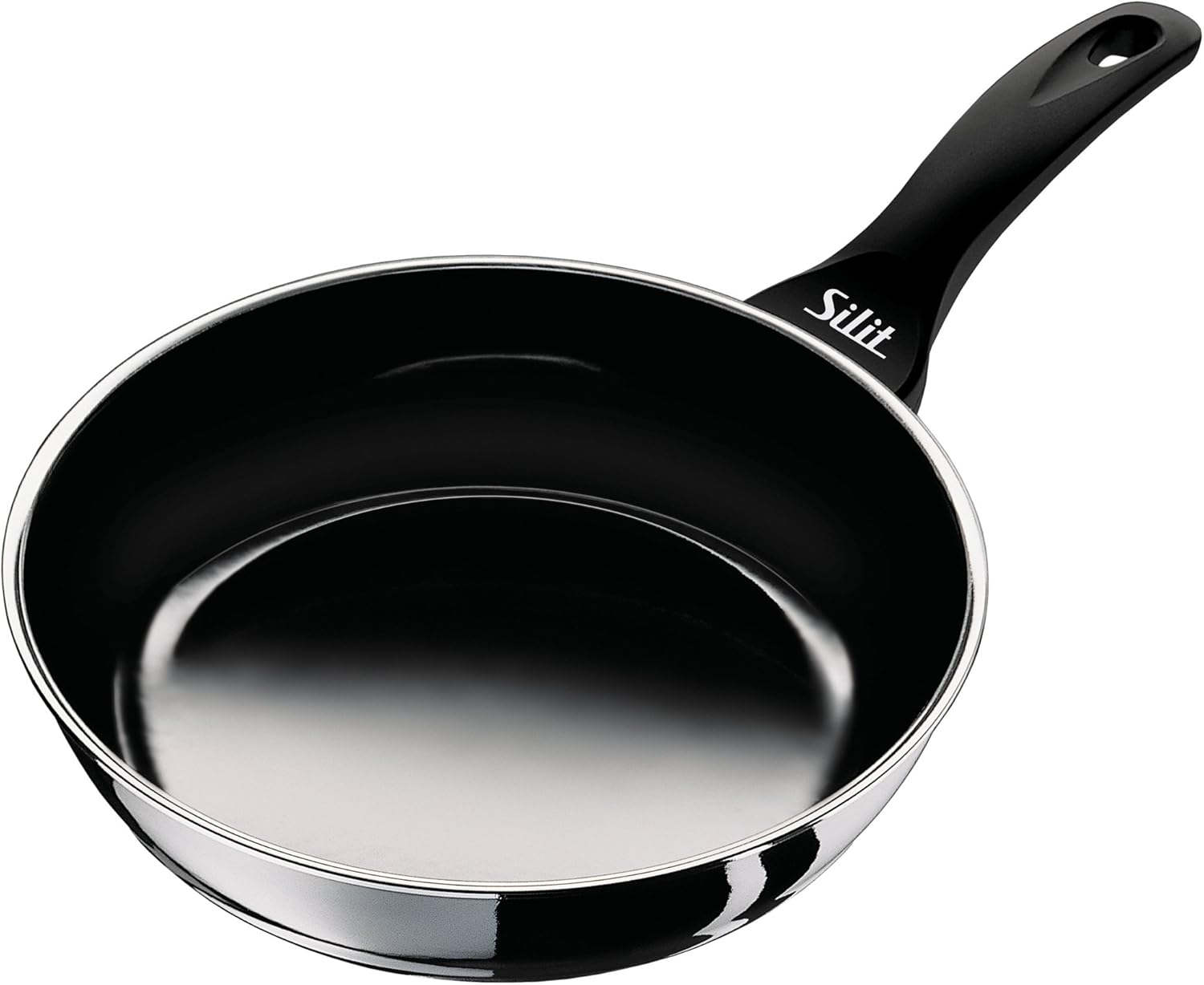 Silit Frying Pan Uncoated Ø 24cm Black Professional Made in Germany ...