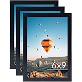 Amazon.com: JCJMY 6x9 Picture Frame Set of 5 Black for Wall Hanging or ...