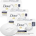 Amazon.com : Dove Soap, Original Beauty Bar 3-Pack (12 Soap Bars) – 3-in-1 Moisturizing Face ...