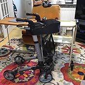 Homecraft Walker Trolley, Beige, Mobility Aid with Built in Trays for ...