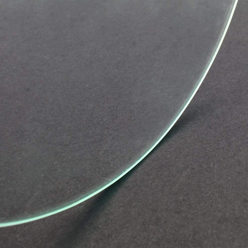 Iverntech 120mm x 3mm Round Borosilicate Glass Plate for Monoprice MP ...