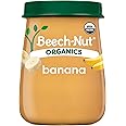 Amazon.com: Beech-Nut Organic Baby Food Jars, Organic Apple Puree ...