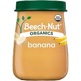 Amazon.com: Beech-Nut Organic Baby Food Jars, Organic Apple Puree ...