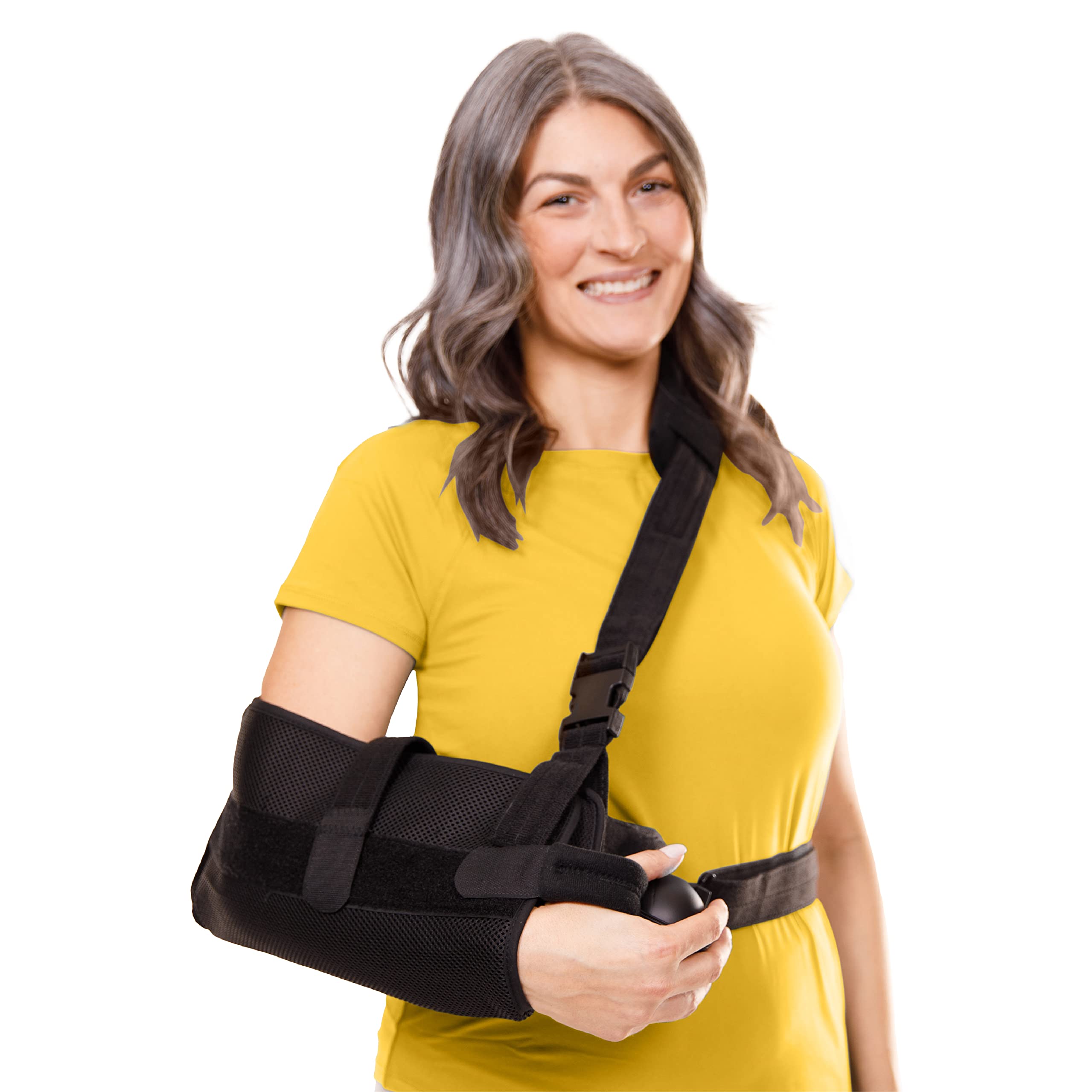 Mua BraceAbility Abducted Shoulder Sling Immobilizer - Padded Rotator Cuff Support Brace with ...