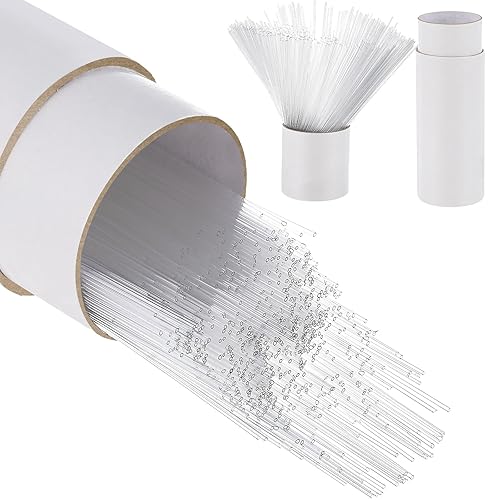 Reallnaive 1000 Pcs Glass Capillary Tube 100 mm Melting Point Tube Both ...