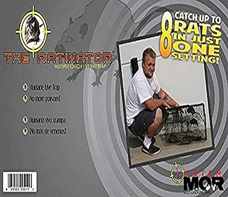 RUGGED RANCH RATTR The Ratinator Multiple Catch Live Rat Trap, 21 Rats ...