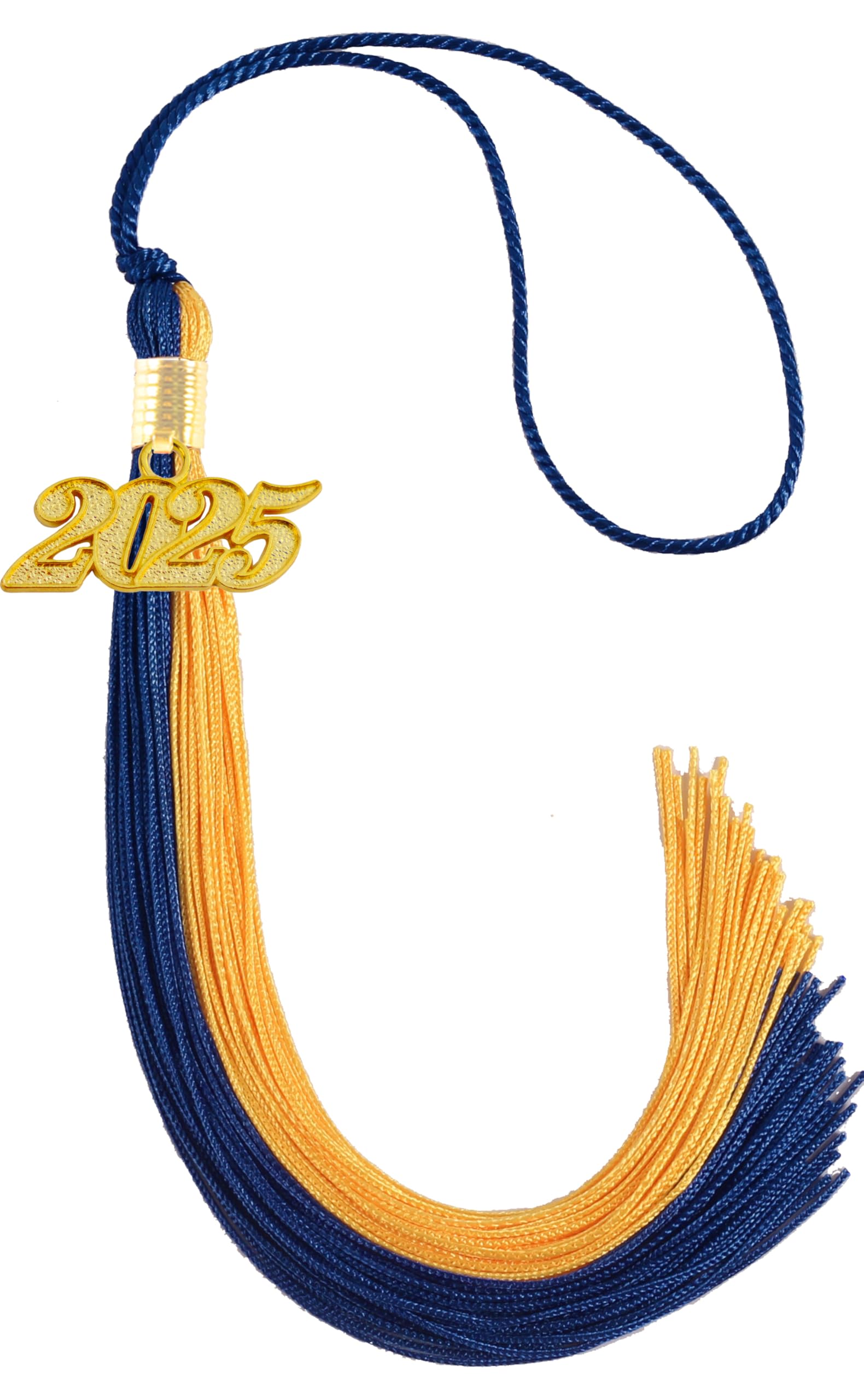 GRADFTY Graduation Tassel 2025, Navy Blue and Gold Tassel 2025 for sale ...