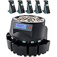 Amazon.com : VEVOR USD Coin Counter & Coin Sorters with LCD Display, Coin Sorter Machine for USD ...