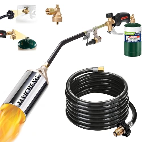 Propane Torch Weed Burner Kit,Weed Torch 1,800,000 BTU Blow Torch with ...