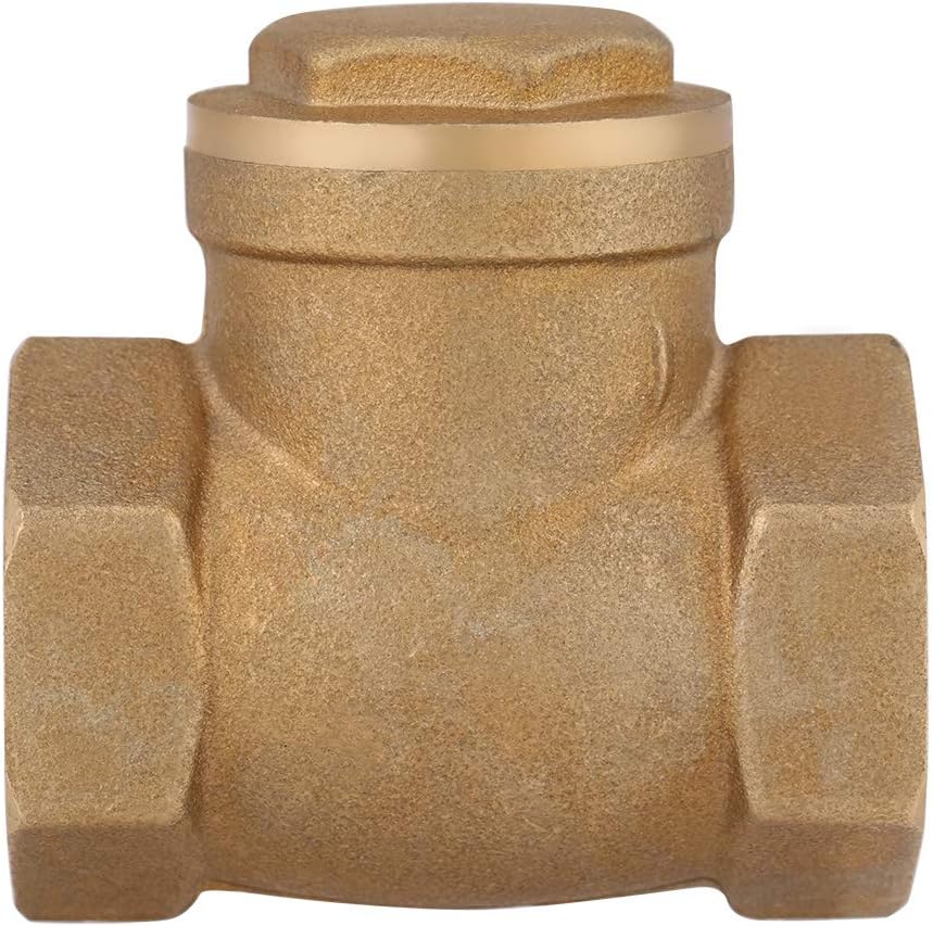 Hydraulics, Pneumatics & Plumbing 1pc DN20 Check Valve Brass Swing Non ...