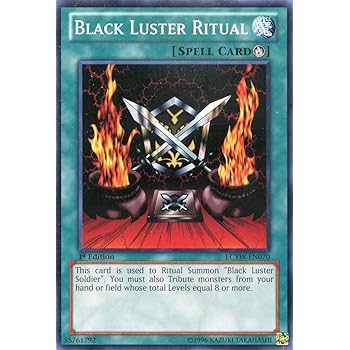 Amazon.com: Yu-Gi-Oh! - Black Luster Ritual (SYE-025) - Starter Deck ...