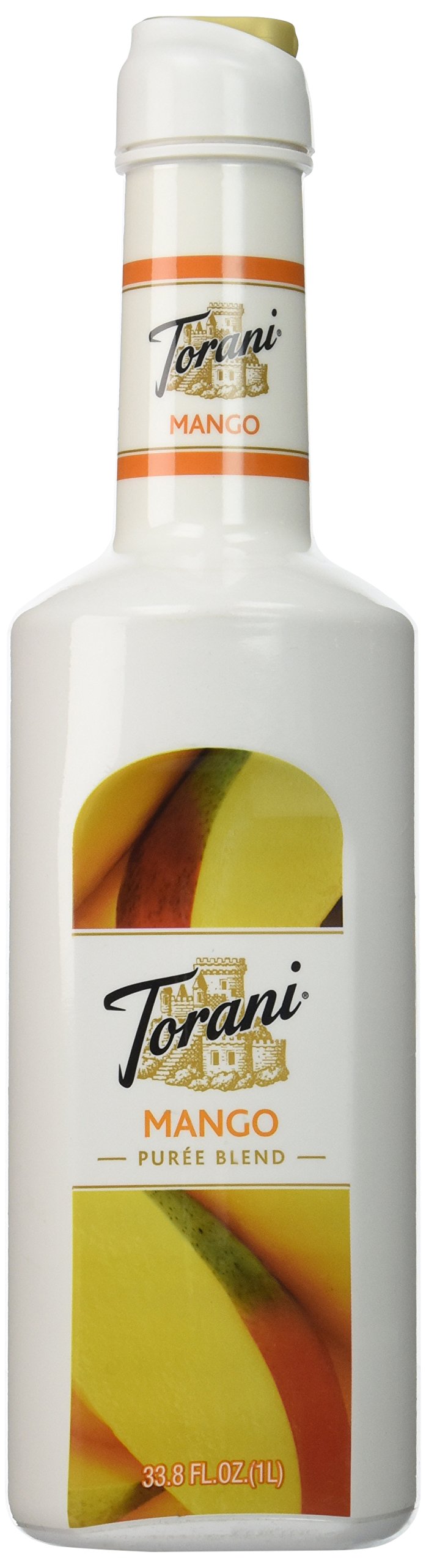 Amazon.com : Torani Puree Blend, Raspberry, 33.8 Ounce : Grocery ...