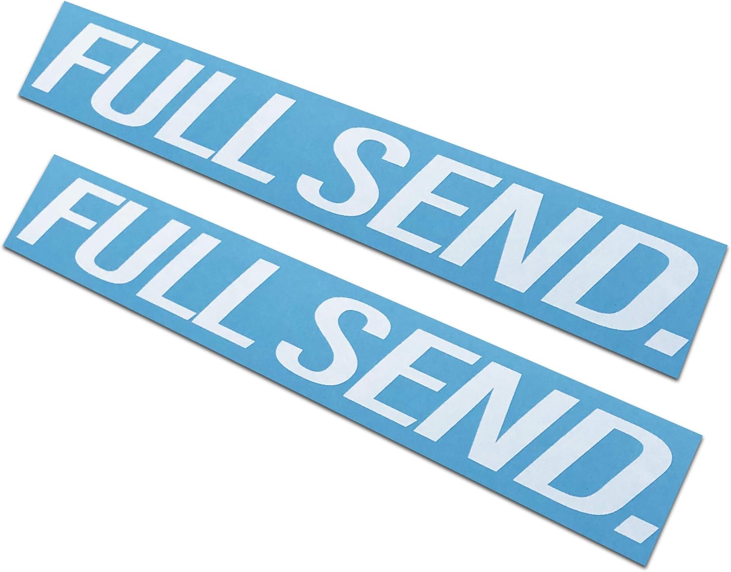 Amazon.com: 2 Pack - Full Send Decals/Stickers 1.5x11": Arts, Crafts ...