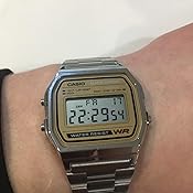 Casio Collection Unisex Adults Watch A158WEA-9EF: Amazon.co.uk: Watches