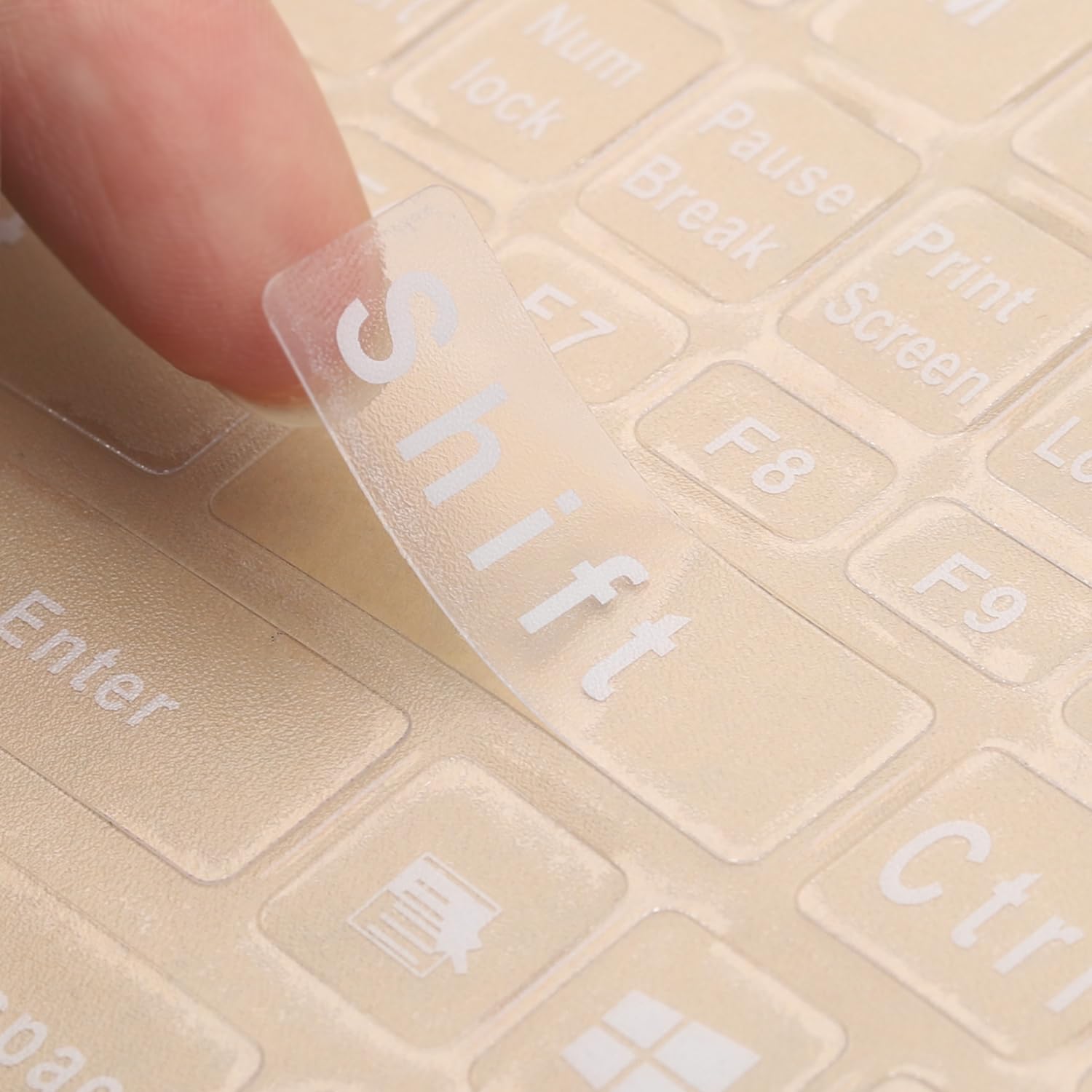 Mua English Keyboard Stickers Big Letter Full Set (120 Pcs), Universal ...