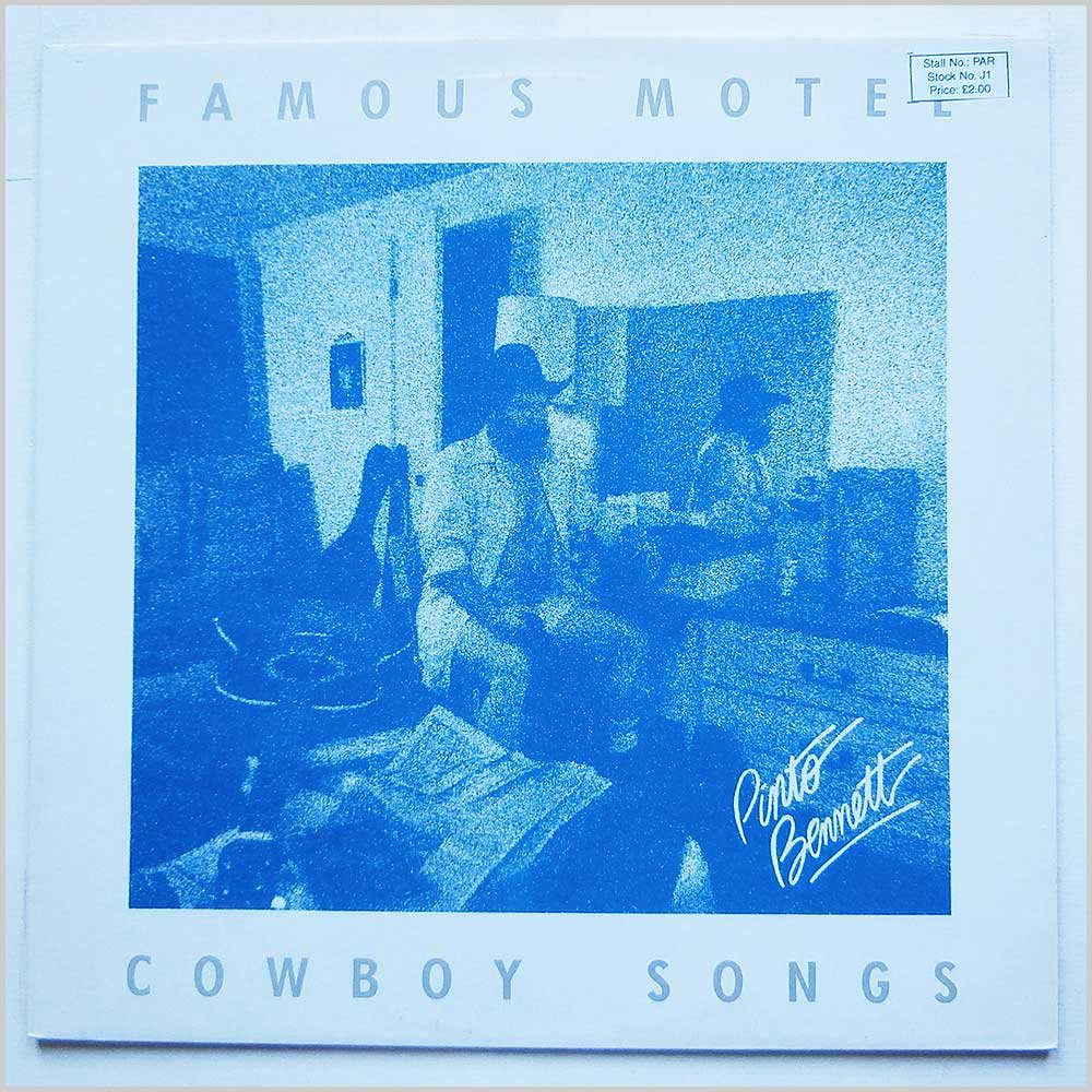 Pinto Bennett - Famous Motel Cowboy Songs - Pinto Bennett And The ...