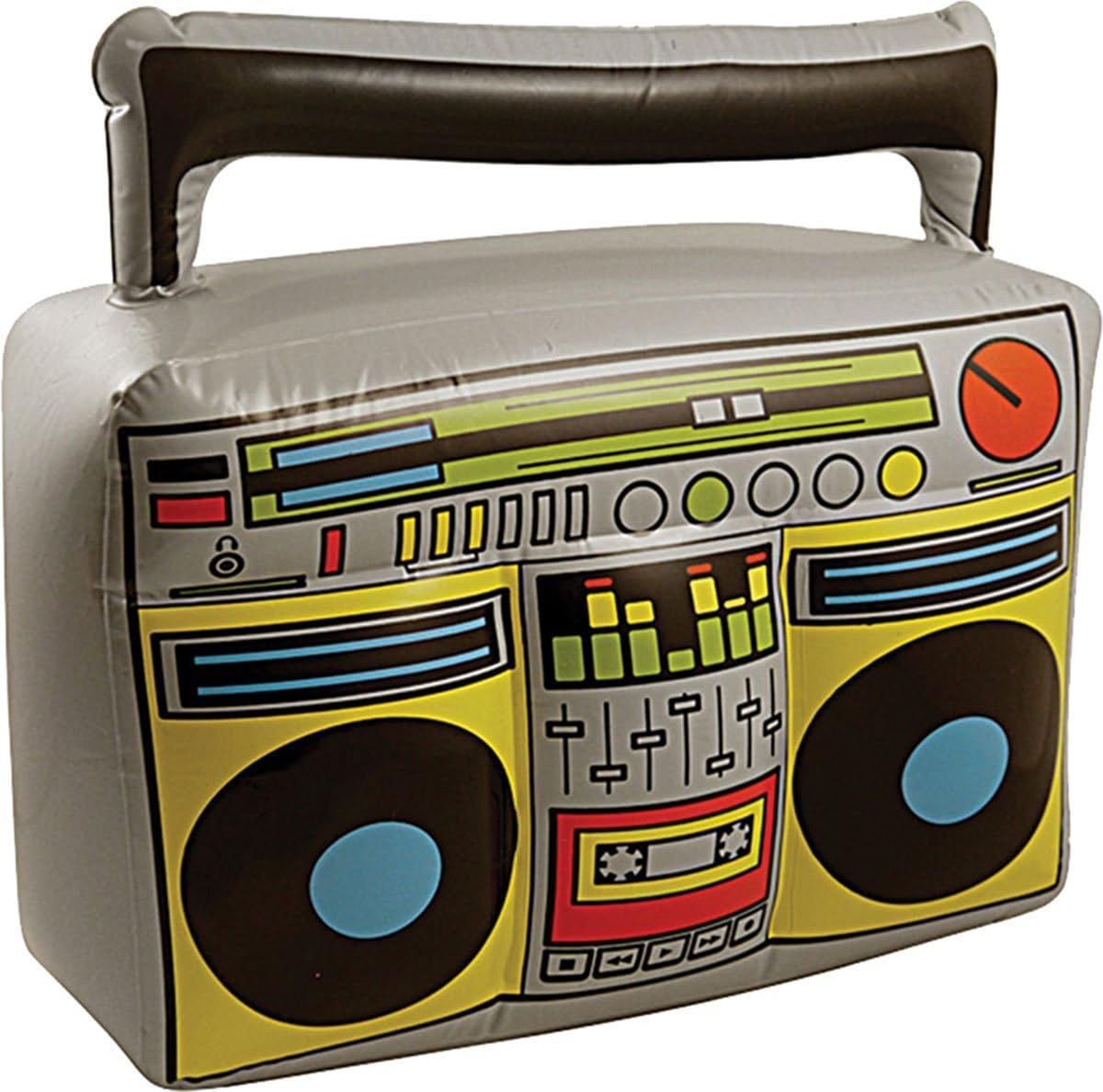HENBRANDT Inflatable Boom Box, Blow Up, Fancy Dress, Accessory: Bristol ...