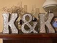 Amazon.com: Generic Galvanized Metal 3D Letter K,Grey Metal : Home ...