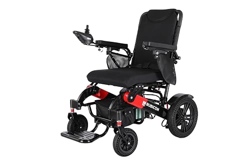 DX08 Rubicon - Puncture-Free Wheels Electric Wheelchair with Long Range ...