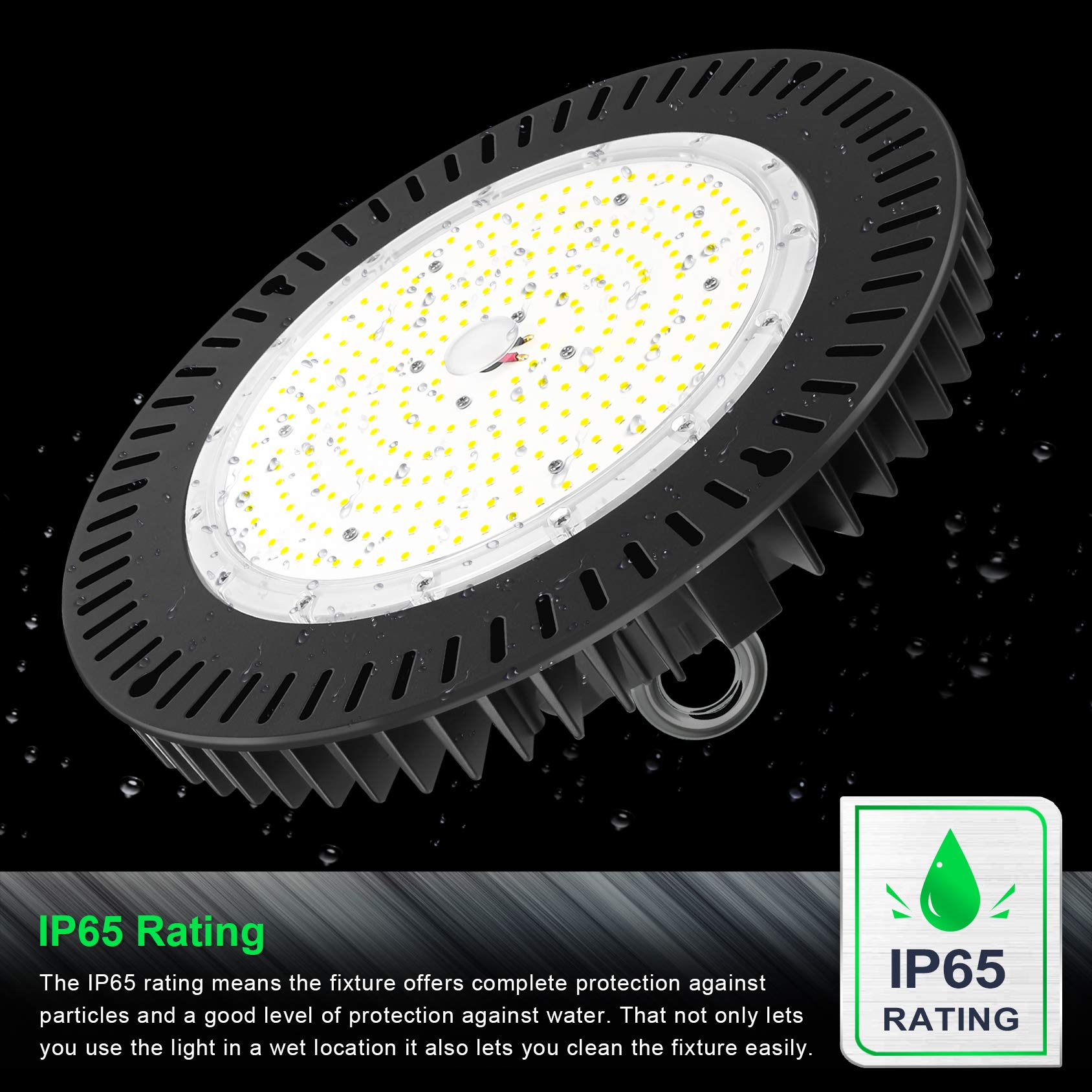 200W LED High Bay Light - 29000Lm Dimmable Waterproof 5000K Daylight UL ...