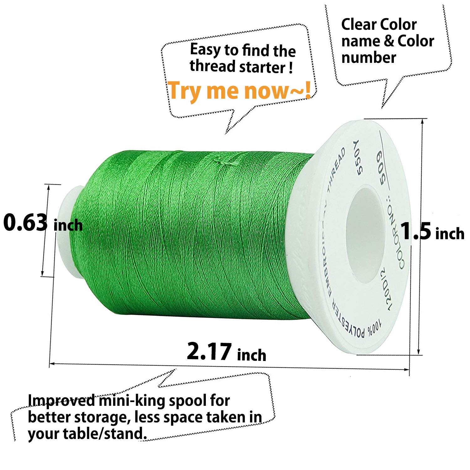 Simthread color conversion chart