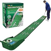 SAPLIZE Golf Putting Mat, Visible Trajectory Tracing, Multiple Training ...
