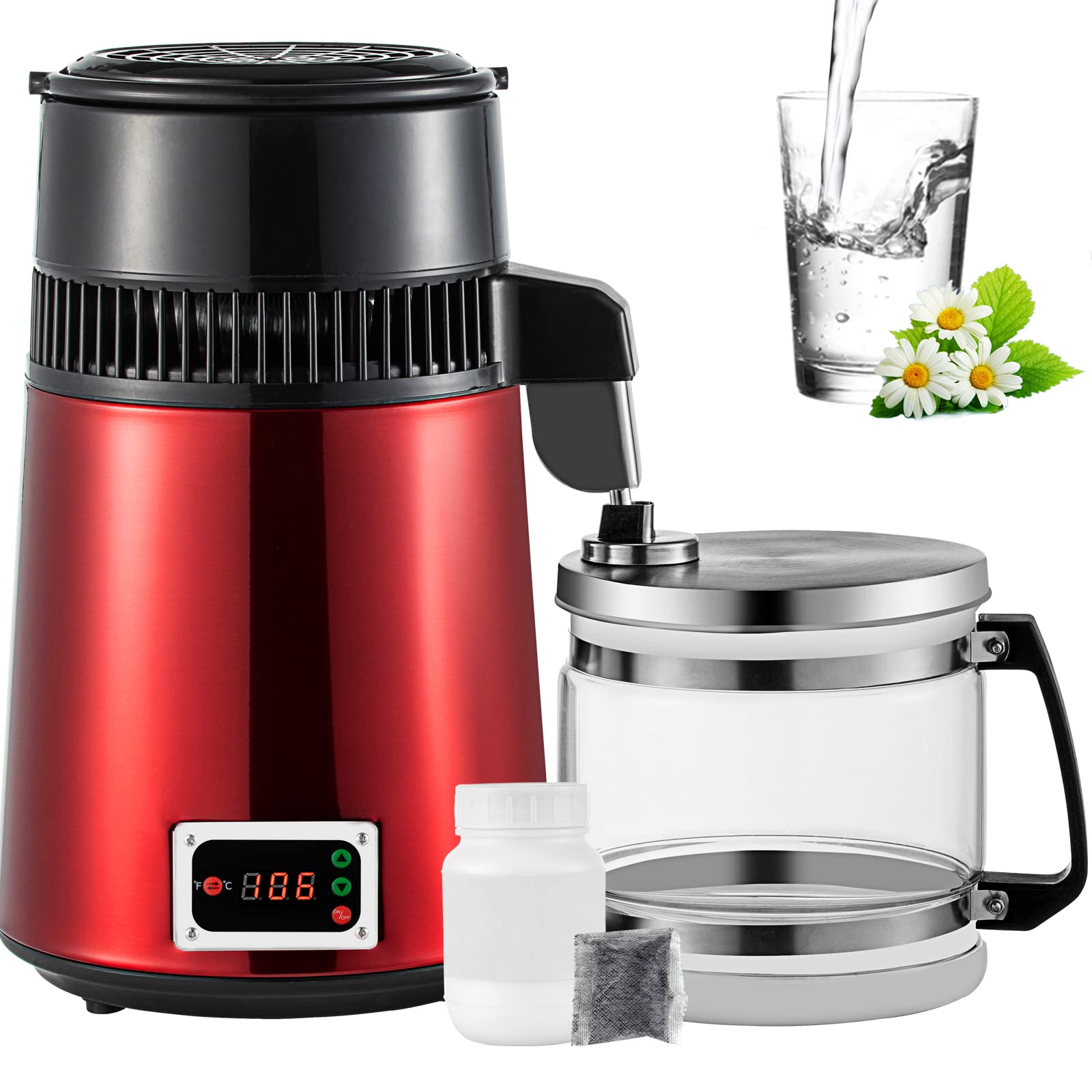 Mua Mophorn Water Distiller, 4L/1.1 Gallon Pure Water Purifier Filter ...