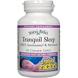 Amazon.com: Stress-Relax Tranquil Sleep by Natural Factors, Sleep Aid ...