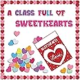 Amazon.com: Valentine's Day Bulletin Board Set Valentine's Love Heart ...