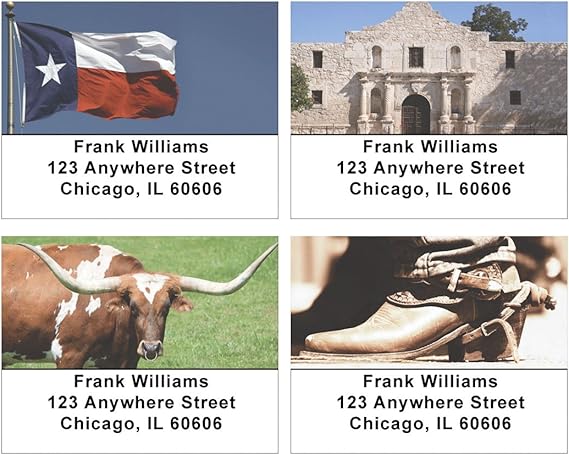 Amazon.com : Texas Address Labels : Office Products