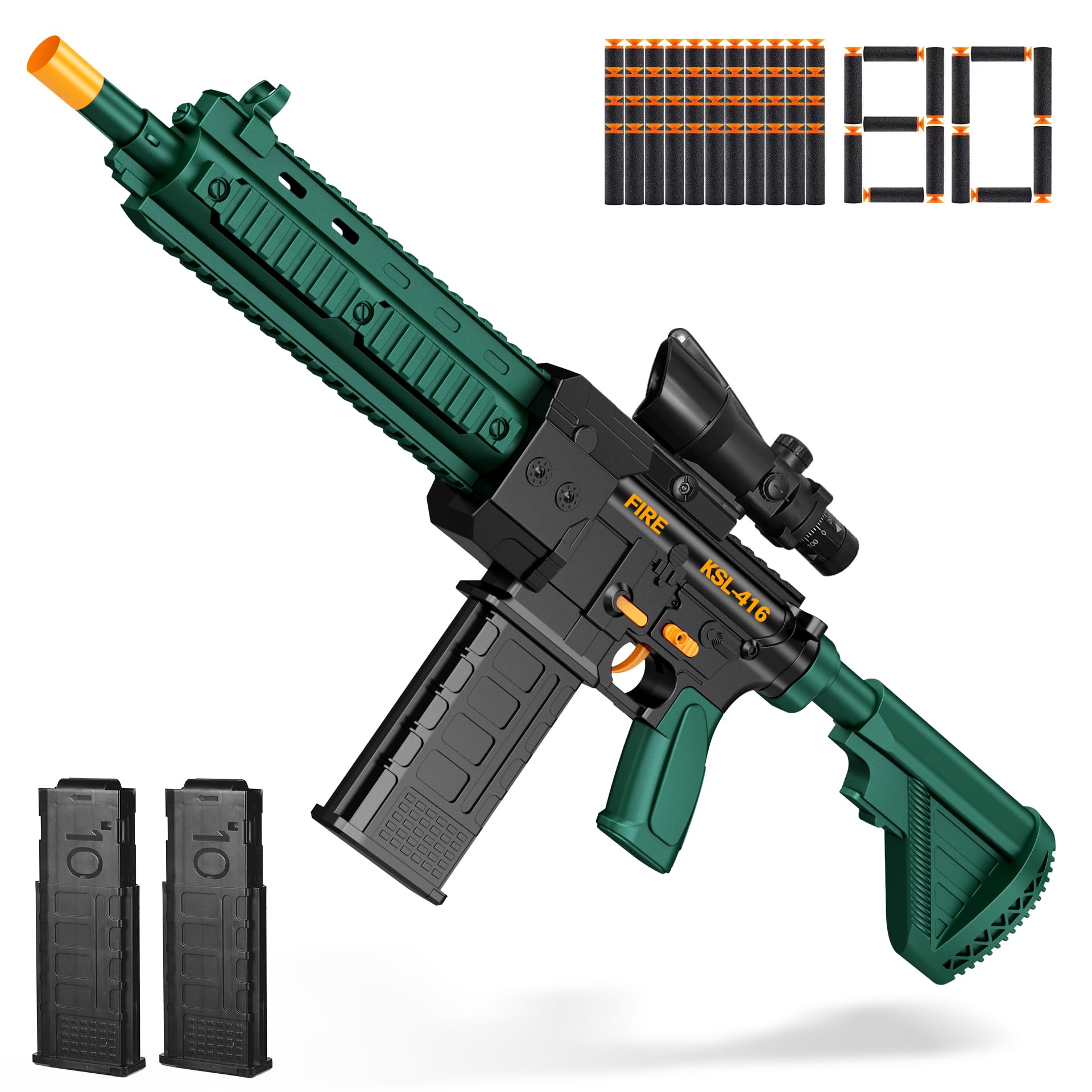 Toy Foam Blaster Shooting for Boys Automatic Electric Toys Guns Foam ...