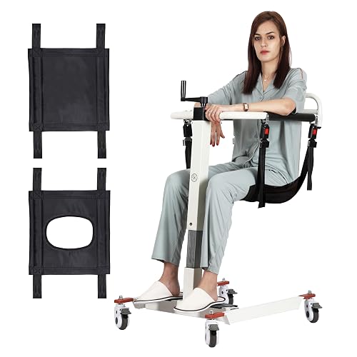 Patient Lift Transfer Chair, Portable Lift Aid for Elderly/Disabled ...