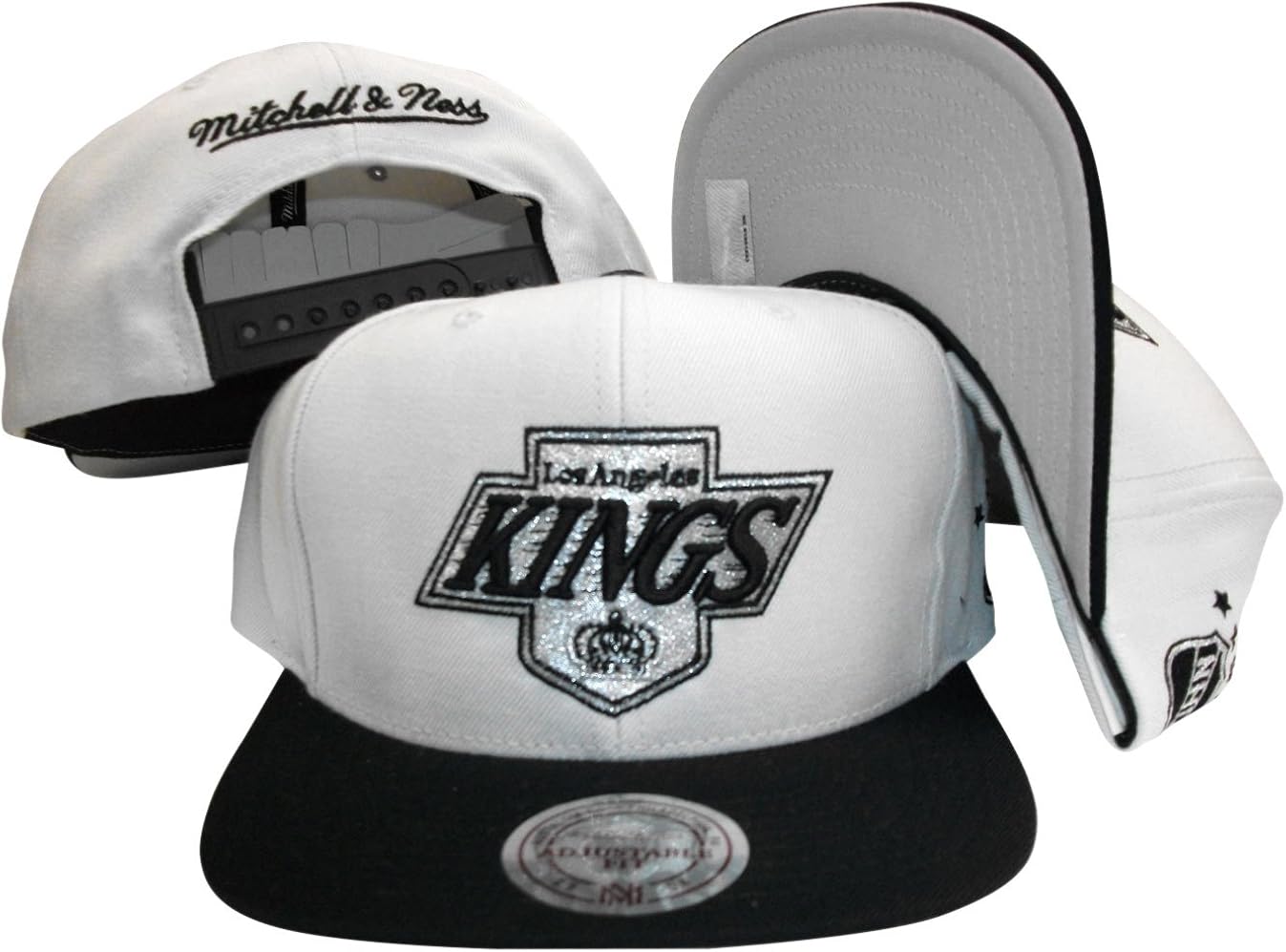 Amazon.com: Los Angeles Kings Grey/Black Two Tone Snapback Adjustable ...
