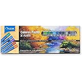 Azor Gises Pastel 36 Piezas,Pigmentos de Alta Calidad Para Dibujo 309 ...