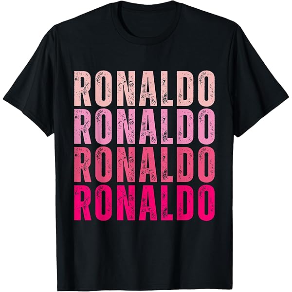 Ronaldo Name Logo