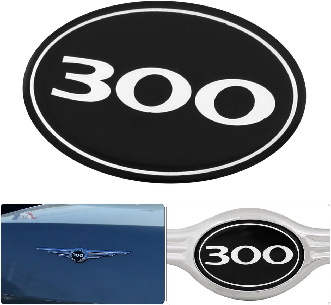 Amazon.com: AJP Distributors For Chrysler 300 300C Rear Grille Grill ...