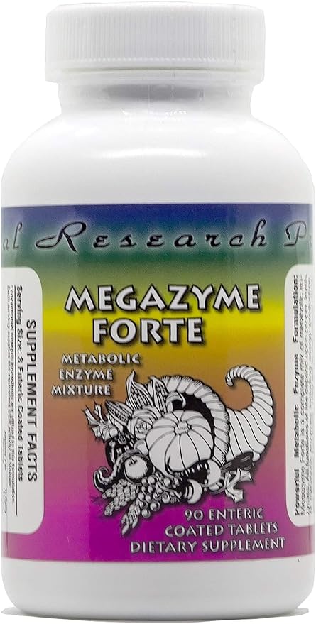 Amazon.com: MEGAZYME Forte - 90 enteric Coated Tablets: Health ...