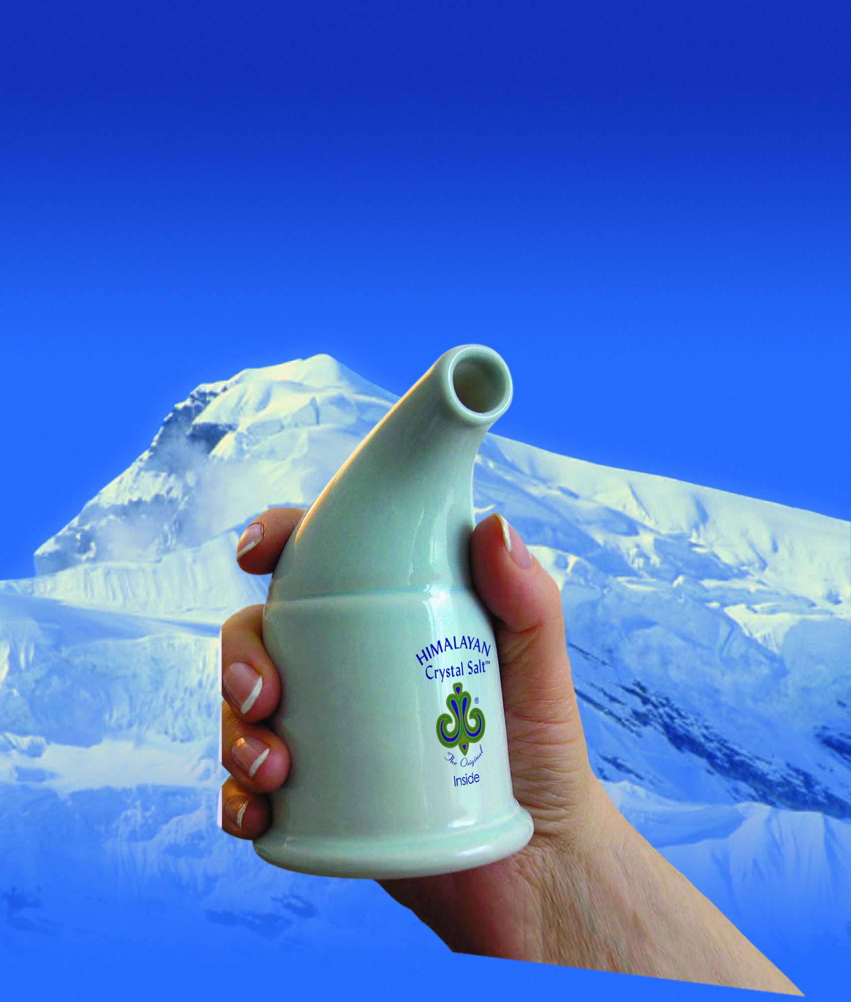 Original Himalayan Crystal Salt Inhaler for Bronchial and Lung Health