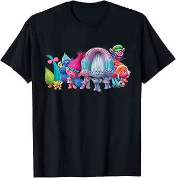 Amazon.com: DreamWorks Trolls All Troll Friends T-shirt: Clothing