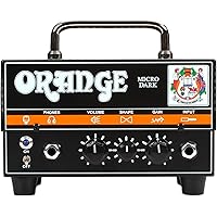 Amazon.com: Orange Micro Dark Terror 20 Watt Tube Preamp/ Solid State ...