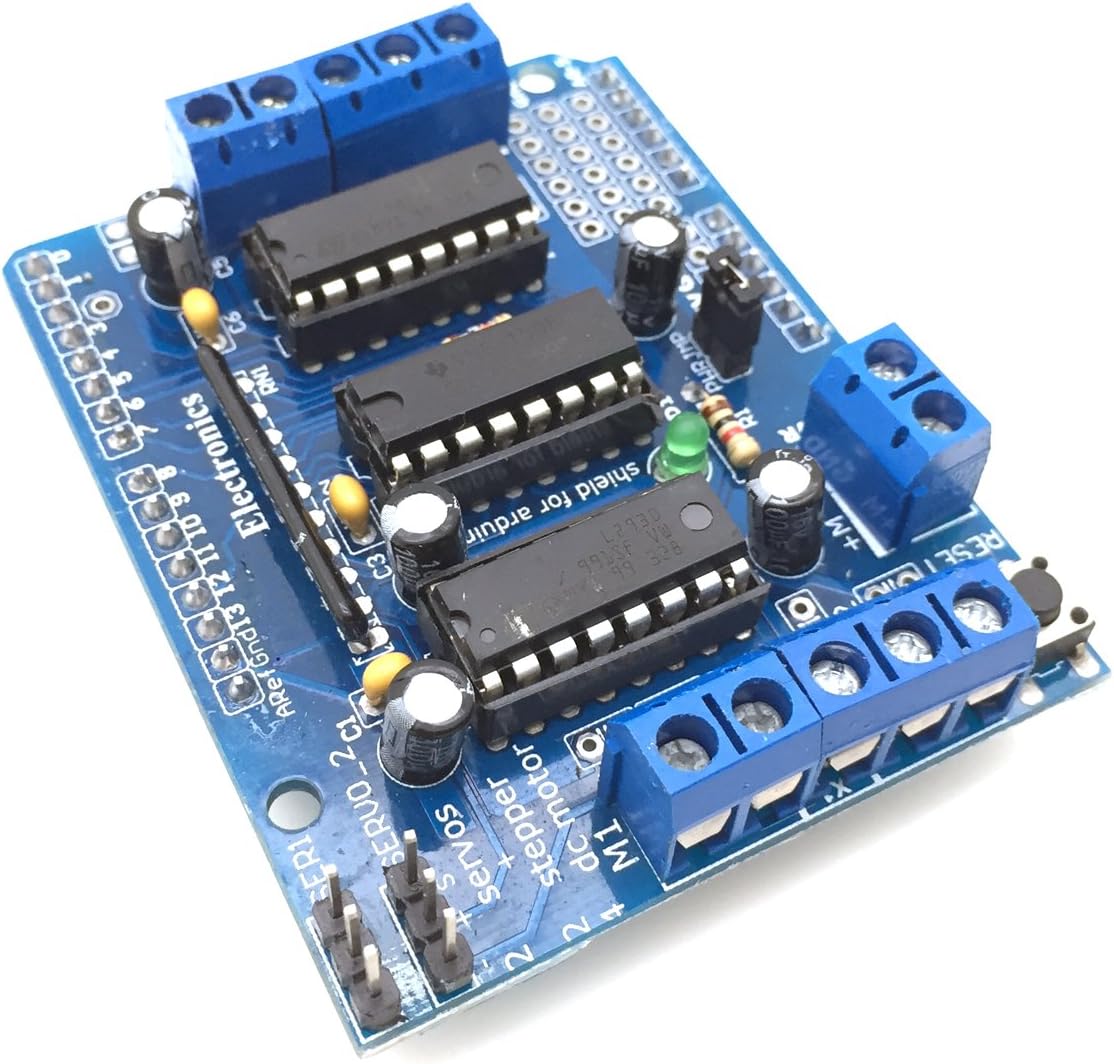 AutoFun L293D Motor Drive Shield Stepper For Arduino UNO Duemilanove ...